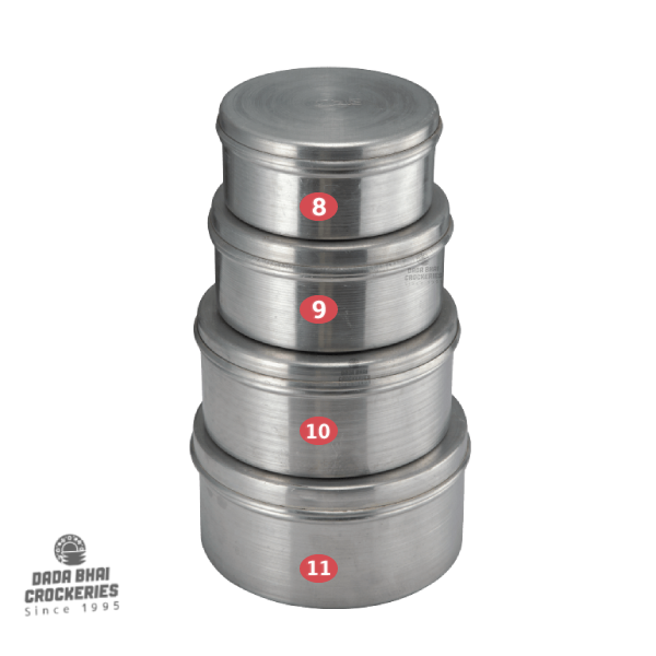 Economy Bright Pudding Bati 4pcs Set - Dada Bhai Crockeries